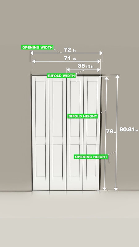 Bi-Fold Shaker Door - GARSON WOOD