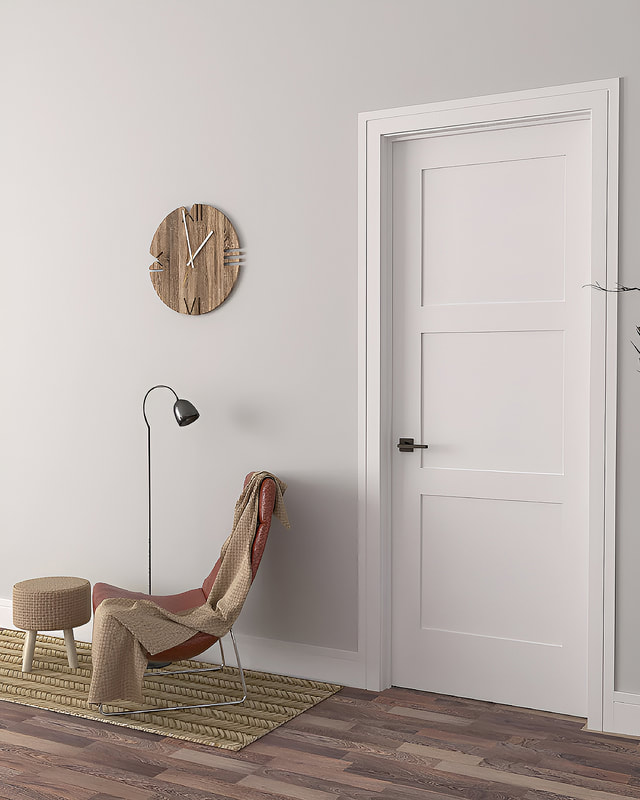 Solid Shaker 3 Panel - GARSON WOOD